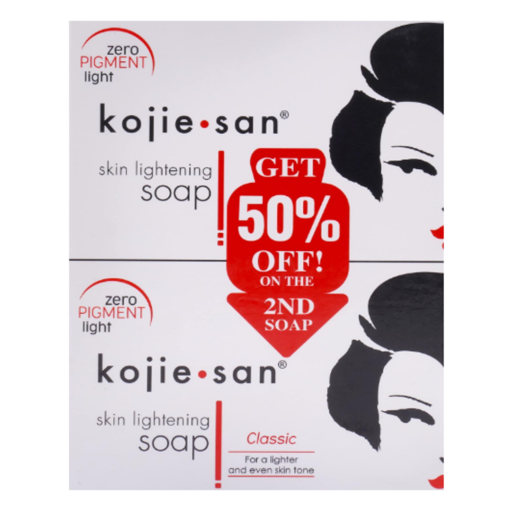 Kojie San Skin Lightening Kojic Acid Soap 2 Bars - 135g — Blissglow